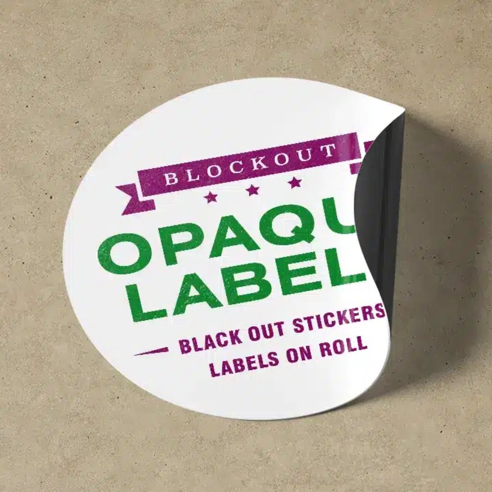 Opaque Paper Roll Labels – Mr. Postman Print Shop & Signs